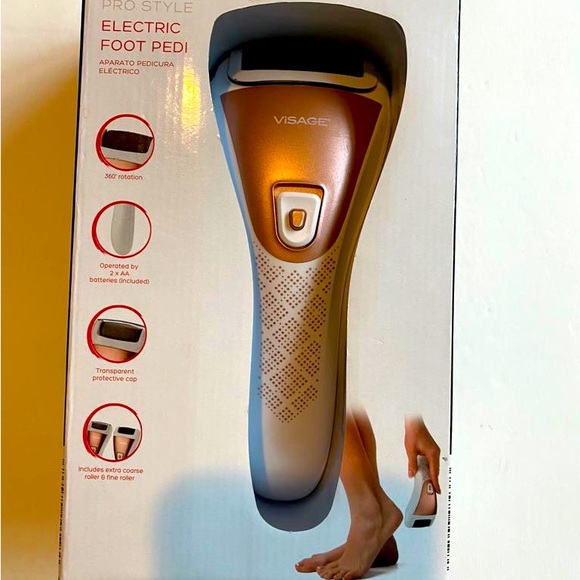 visage | Other | Visage Pro Style Electric Foot Pedi Battery Powered ...